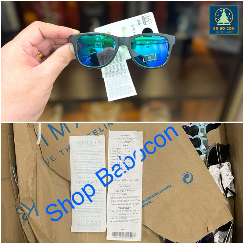 [ Chính hãng bill UK] Kính cặp trẻ em Primark có đủ 2 size 0-3 và 4-6 ...