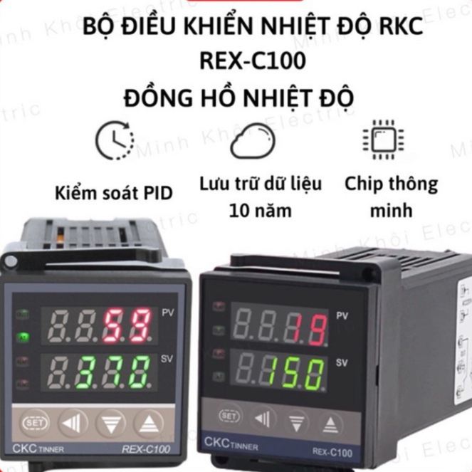 Bộ Điều Khiển Nhiệt Độ RKC Rex-C100,Rex-C700, Đồng hồ nhiệt, bộ khống ...
