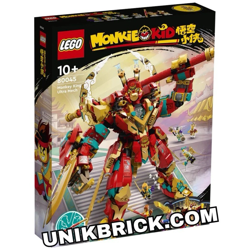[CÓ HÀNG] Lego UNIK BRICK Monkie Kid 80045 Monkey King Ultra Mech Người ...