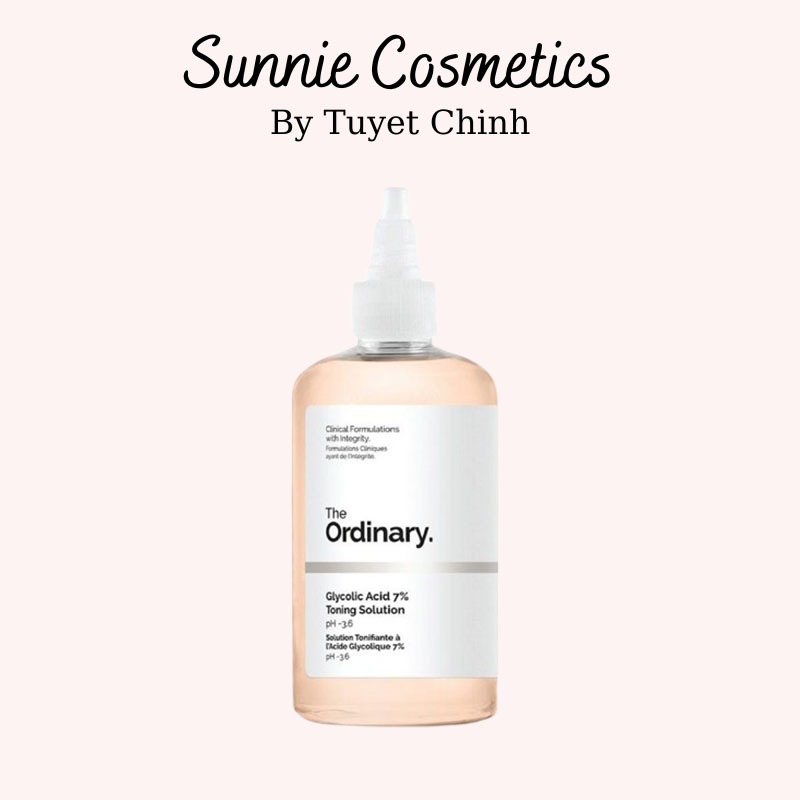 Toner AHA The Ordinary Glycolic Acid 7% Toning Solution 240ml | Shopee ...