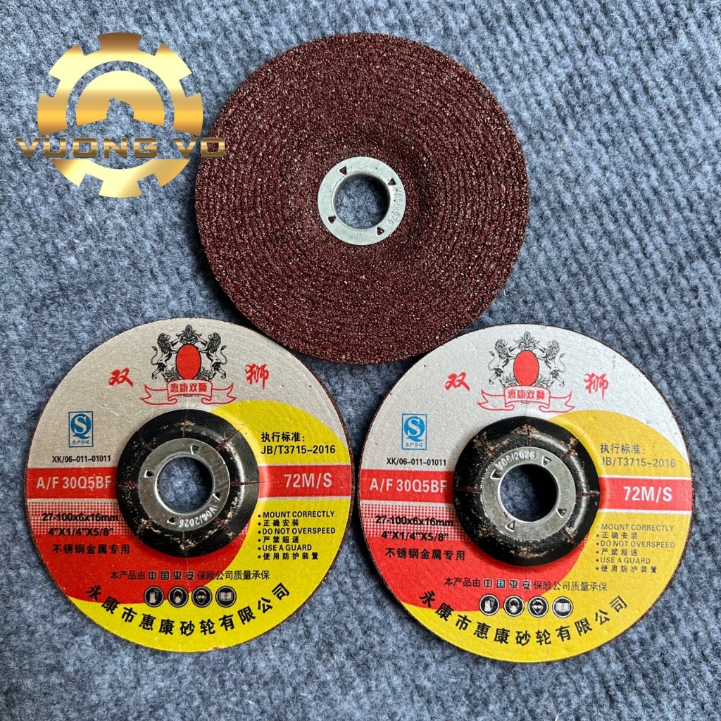 Đá mài sắt-đá mài inox-đá mài bavia màu đỏ hiệu sư tử lionking kích ...