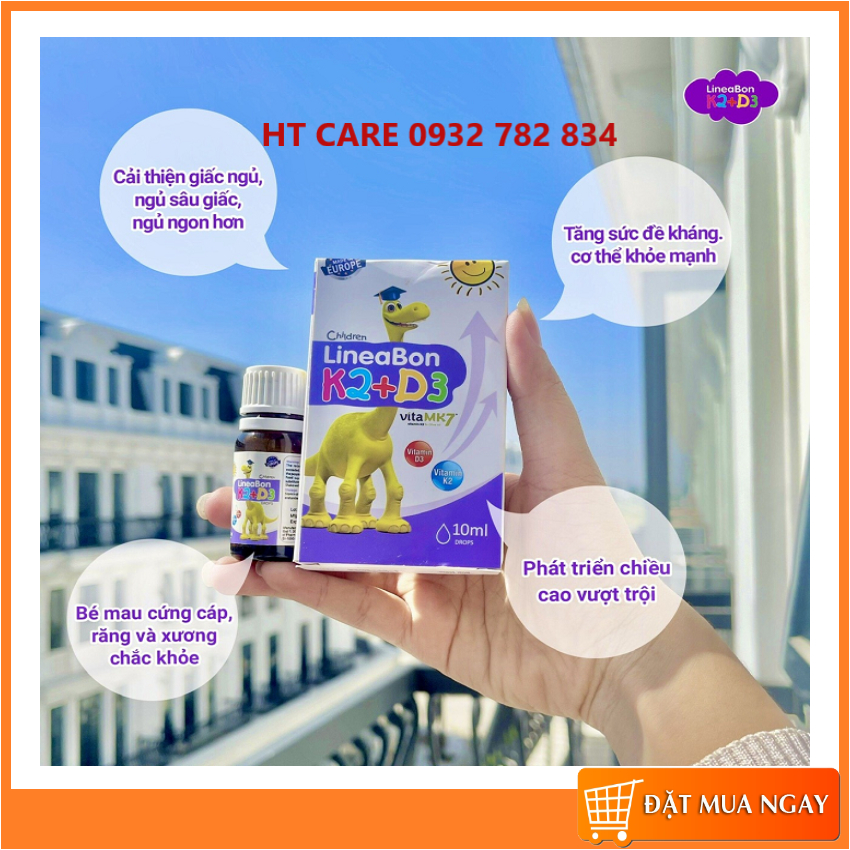 [Chính hãng] Vitamin D3 K2 Lineabone | Shopee Việt Nam
