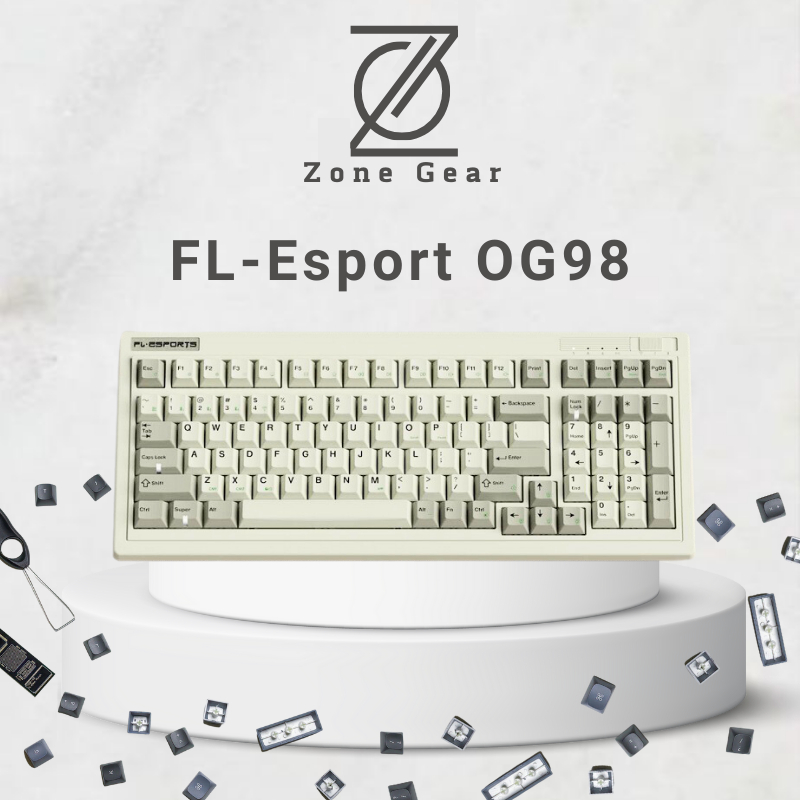 Bàn phím cơ không dây FL-Esport OG98 - 3 Mode kết nối - Hỗ trợ hotswap | Shopee Việt Nam