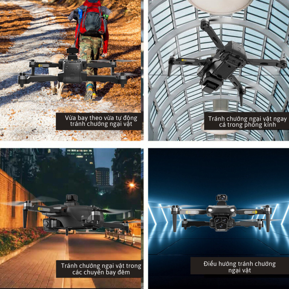 Flycam, Máy bay điều khiển từ xa P20 Pro Max pin 3500mAh bay liên tục ...