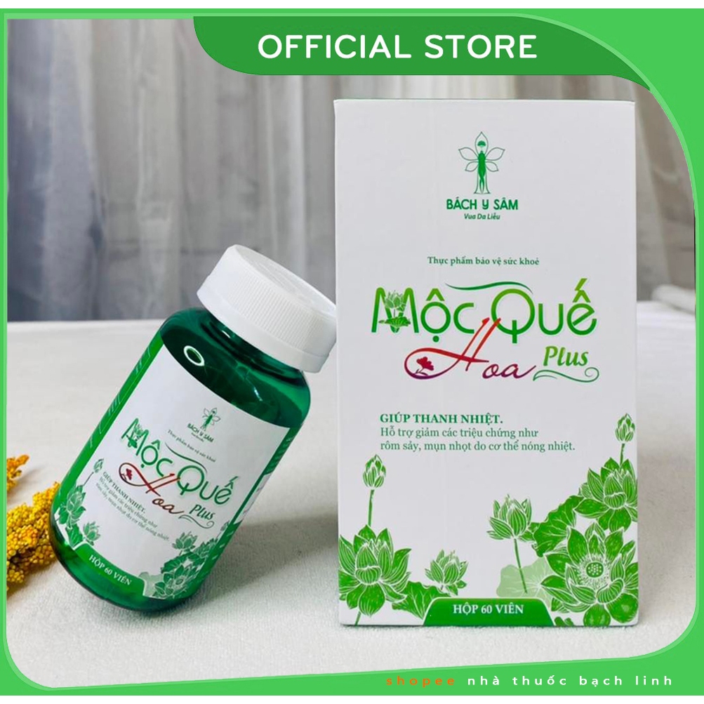 Viên Uống Mộc Quế Hoa Plus Bách Y Sâm Duyên Thị - Hộp 60 Viên | Shopee ...