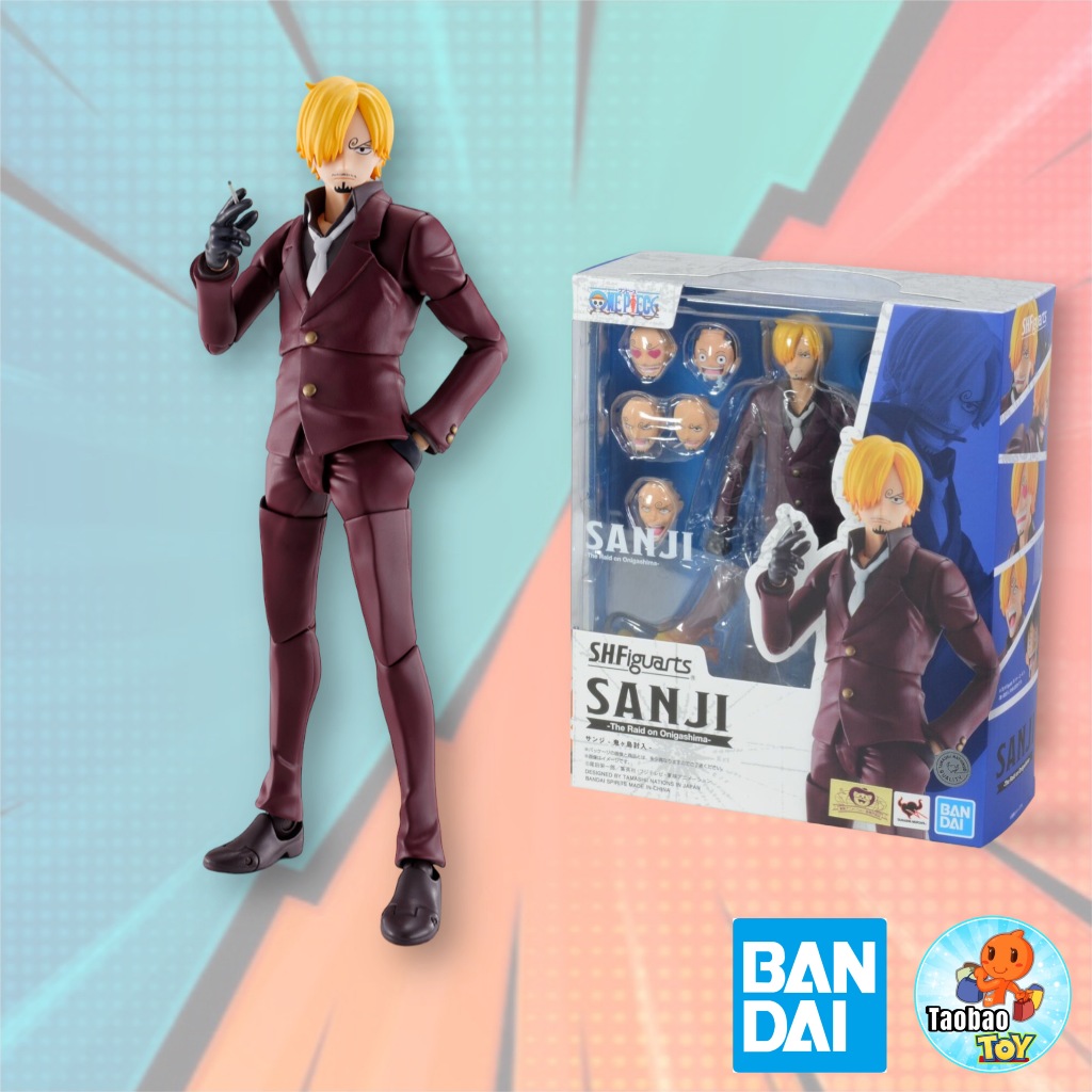 Mô Hình Chính Hãng BANDAI SHF One Piece: SHFiguarts Sanji | Shopee Việt Nam
