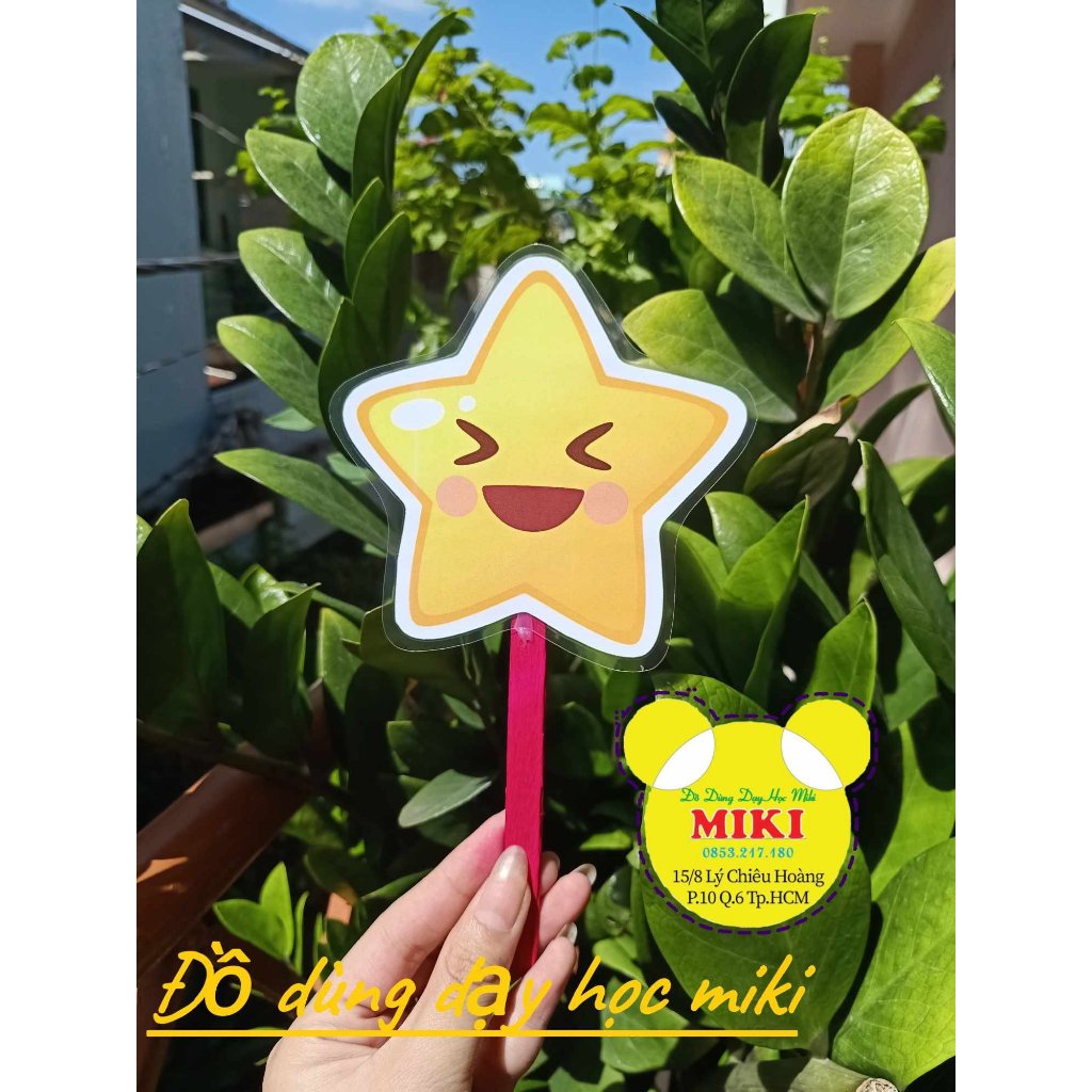 NGÔI SAO CẢM XÚC ( đồ dùng dạy học MIKI ) | Shopee Việt Nam