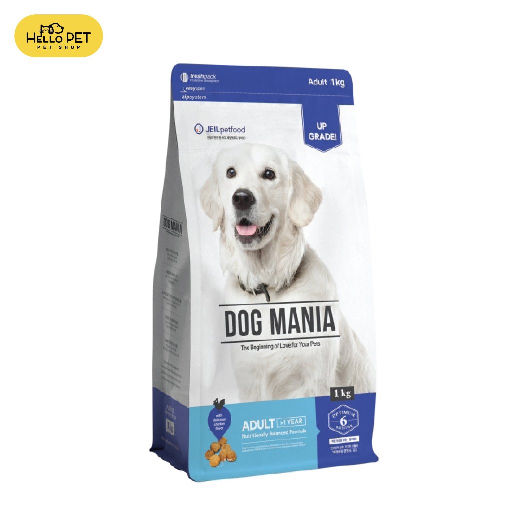 Dog Mania - Thức ăn hạt cho chó trưởng thành 1kg | Shopee Việt Nam