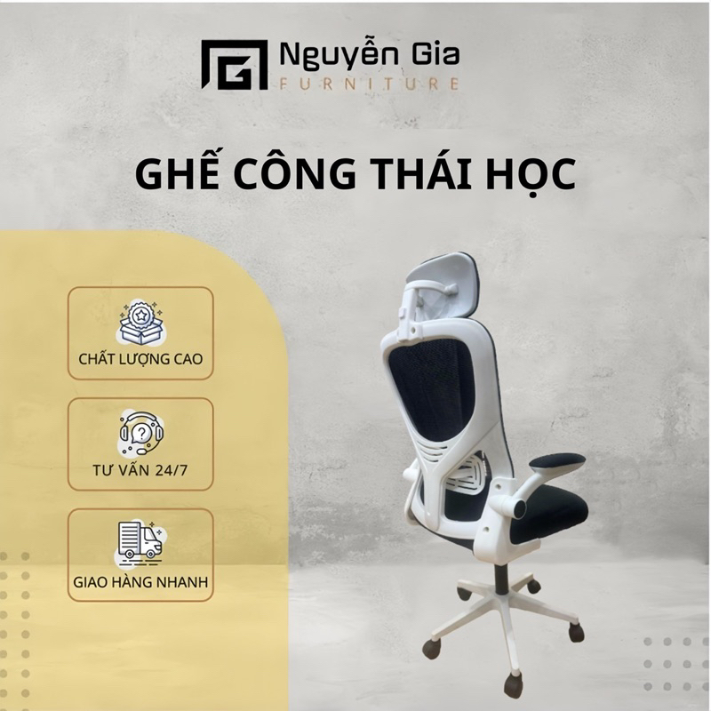 ghế xoay công thái học TA01 mẫu mới tại kho đà nẵng | Shopee Việt Nam