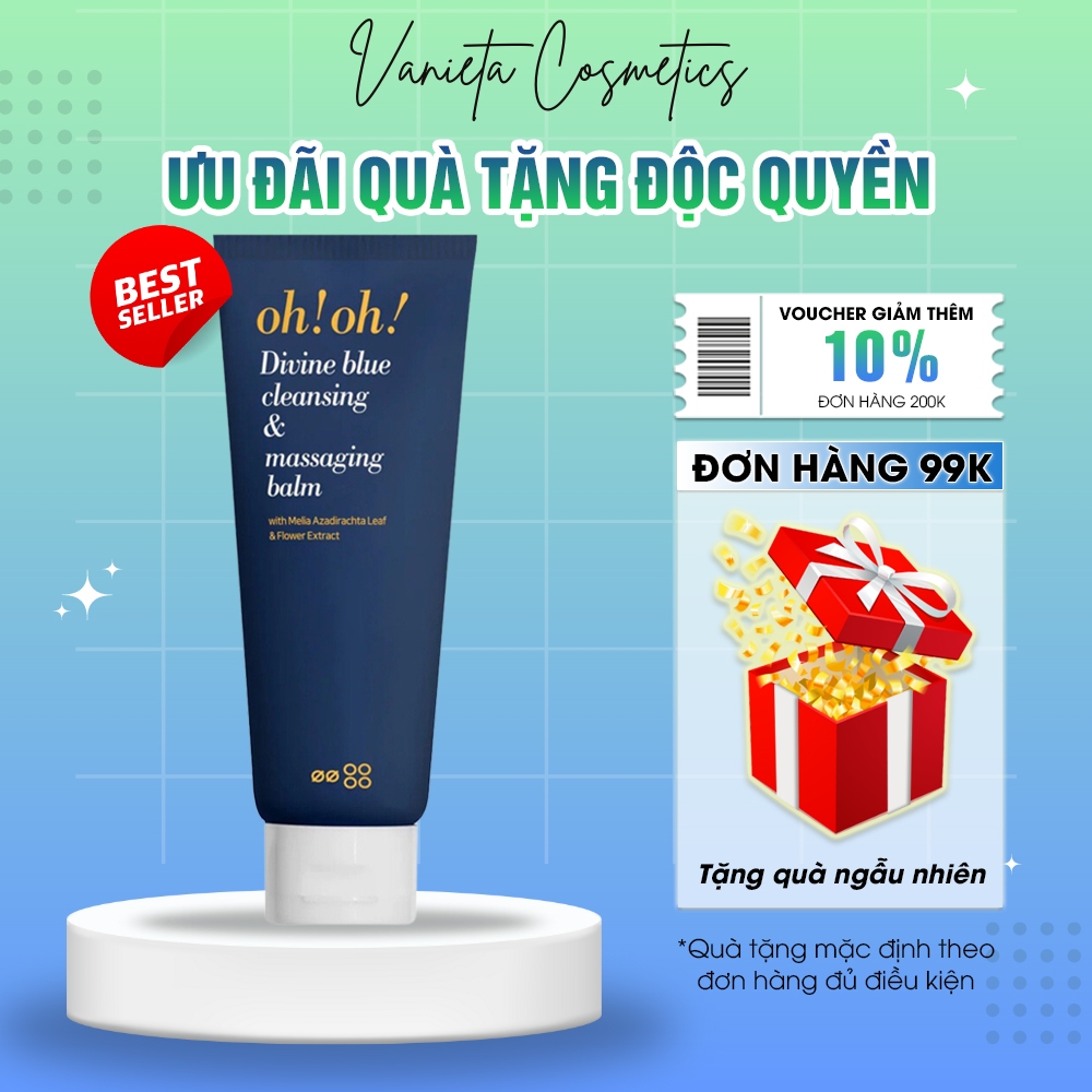 Sáp Tẩy Trang Oh Oh Làm Sạch Sâu, Trẻ Hóa Da Divine Blue Cleansing ...