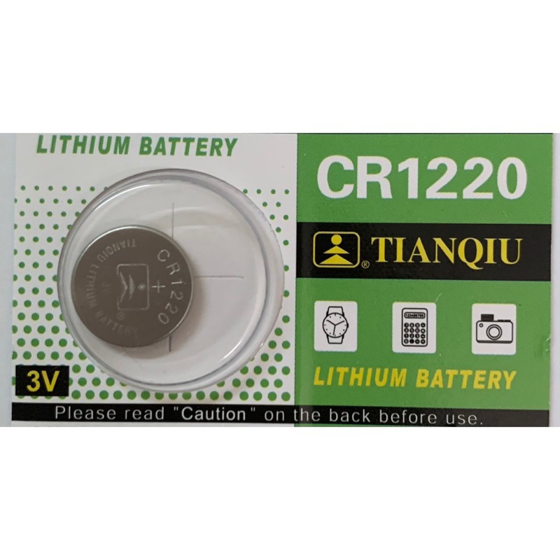 Pin CR1220, TIANQIU 3V Dùng Cho Thiết Bị Điện Tử | Shopee Việt Nam
