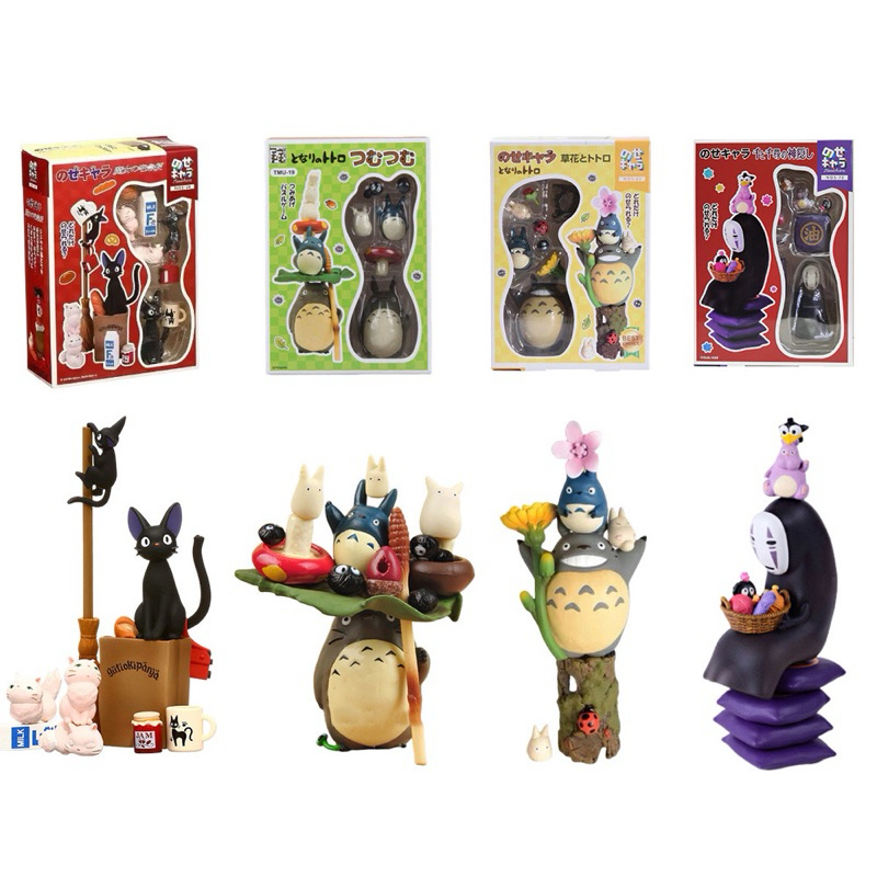 Bộ mô hình Vô diện, Totoro, Mèo Kiki 🐈‍⬛ | Shopee Việt Nam
