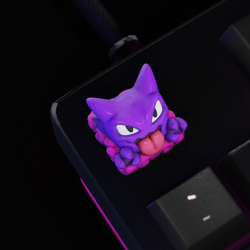 Phôi keycap Pokemon-Gengar, Fluecoco, Quaxly, Sprigatito, Cinccino ...