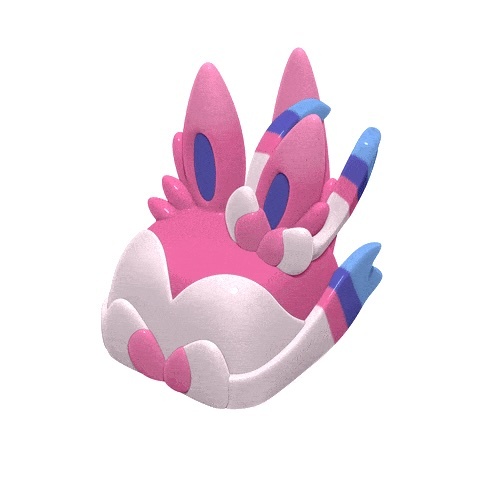 Phôi keycap Pokemon Eveelutions - Eevee, Flareon, Jolteon, Vaporeon ...