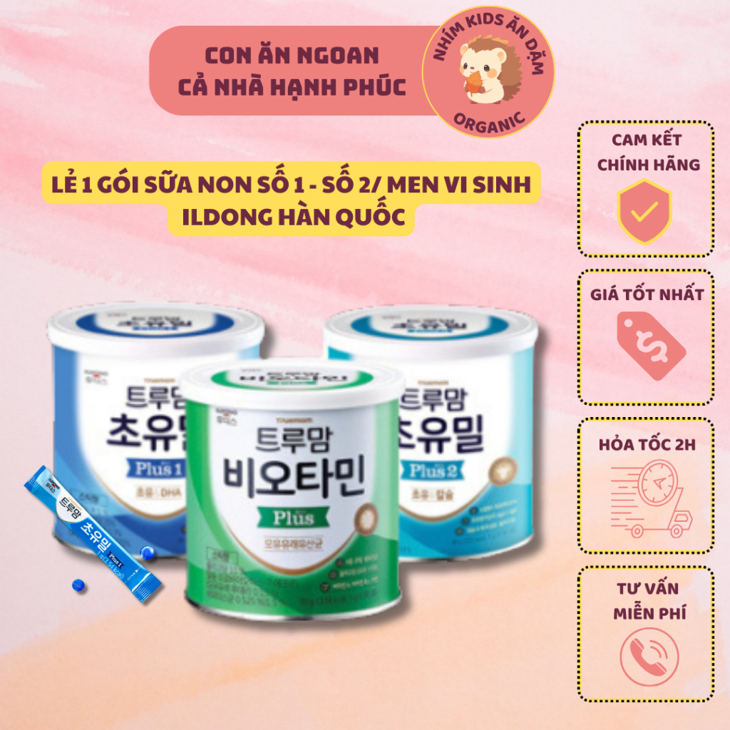 [Date T12/2025 - Lẻ 1 Gói] Sữa Non - Men Vi Sinh Ildong Hàn Quốc ...
