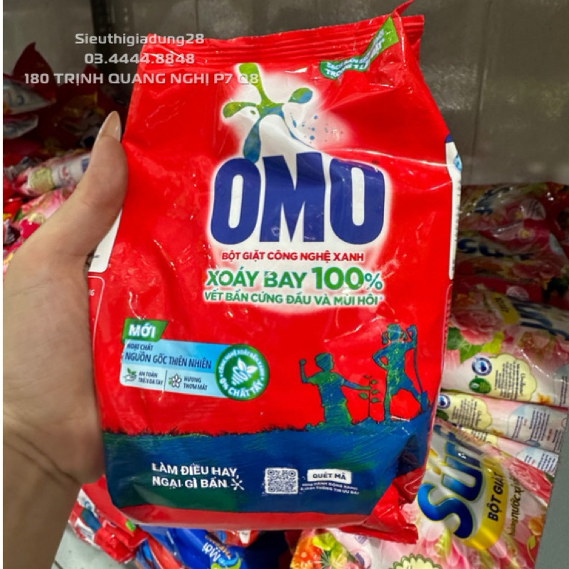 Bột Giặt OMO Sạch Thơm mát 800GR | Shopee Việt Nam