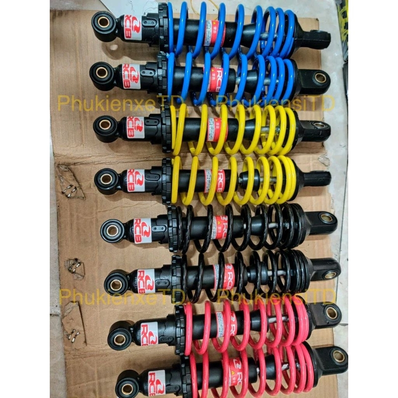 Phuộc kiểu 1 lò xo RCB lắp Dr Wave Sirius Jupiter Taurus Cub Galaxy Win ...