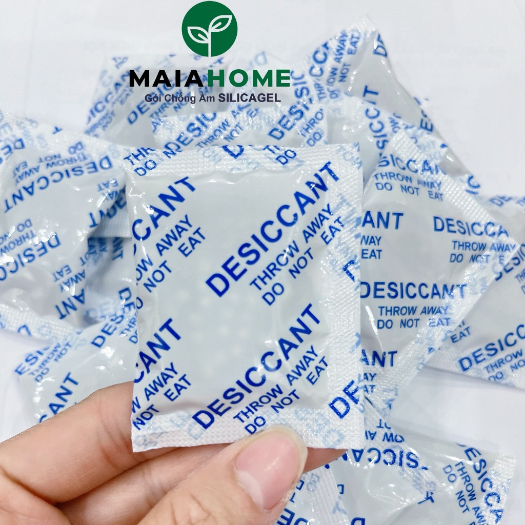1KG Gói hút ẩm Clay 10/20/30/50 Gram chuyên dùng cho thực phẩm Maiahome ...