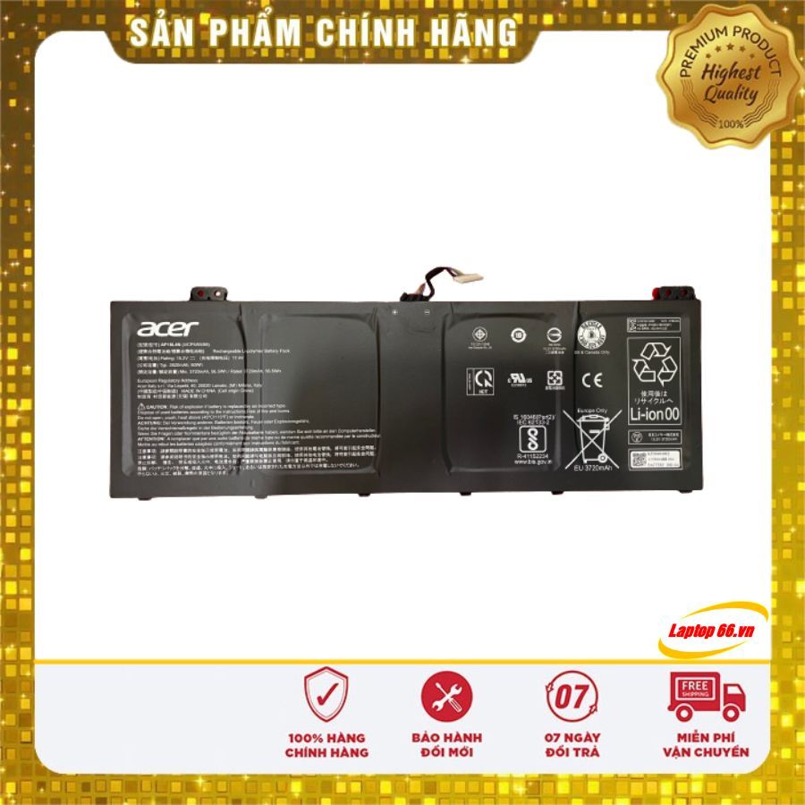 Pin Laptop Acer Spin 5 SP514-51N Model AP18L4N [PIN HÃNG] | Shopee Việt Nam