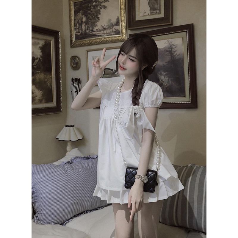 ANH THAT -set trắng baby doll chuẩn mai phương bùi | Shopee Việt Nam