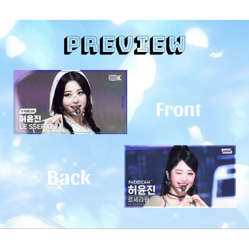 Set 10 card Yunjin(Lesserafim) | Shopee Việt Nam