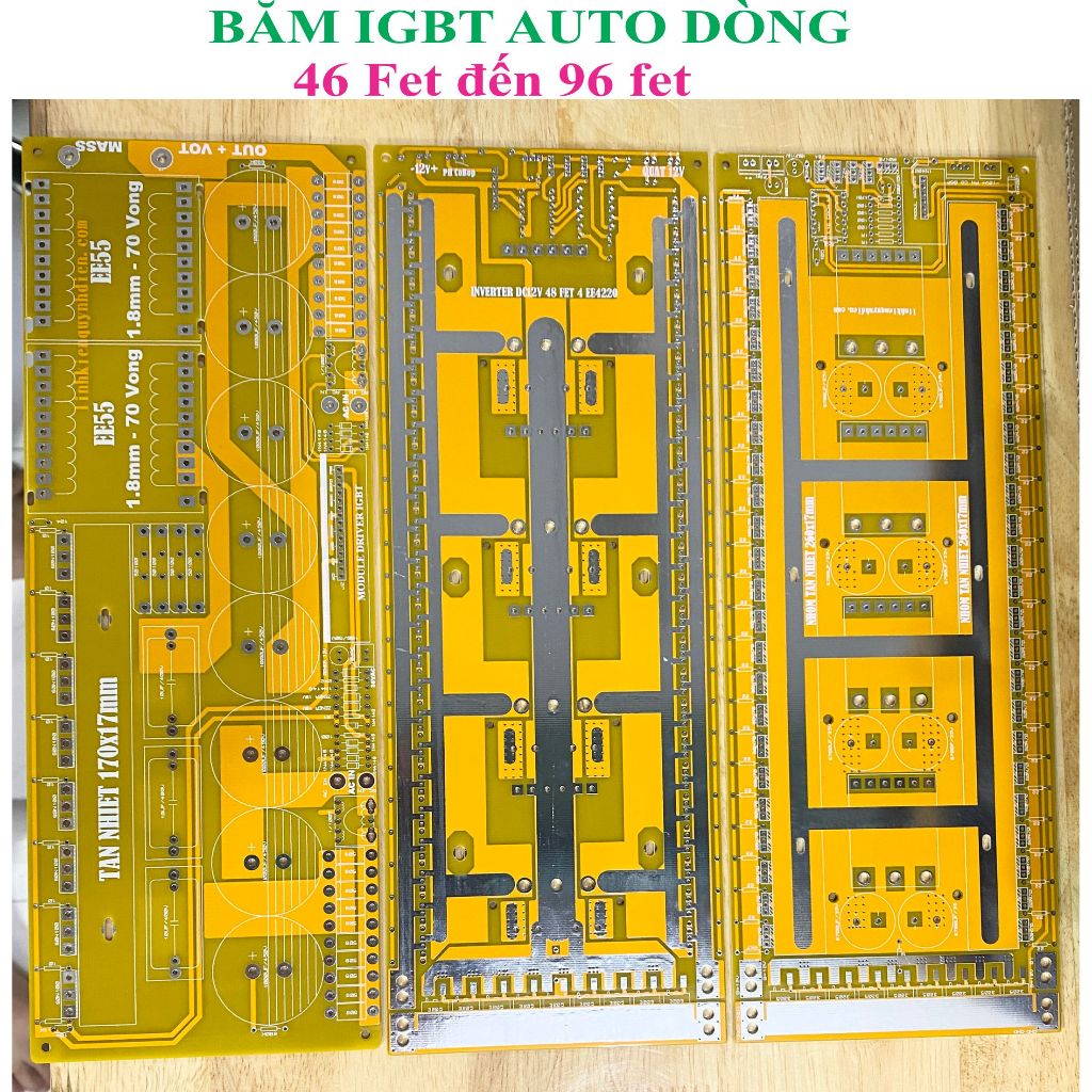 PCB Mạch Băm IGBT Auto dòng 46 fet đến 96 fet - linhkienquynhdien ...