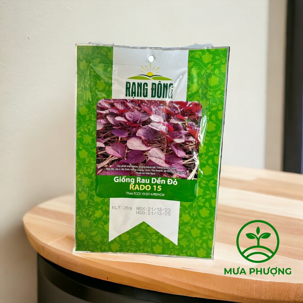 Hạt giống Rau Dền Đỏ Rado 15 (20g~7000 hạt) | Shopee Việt Nam