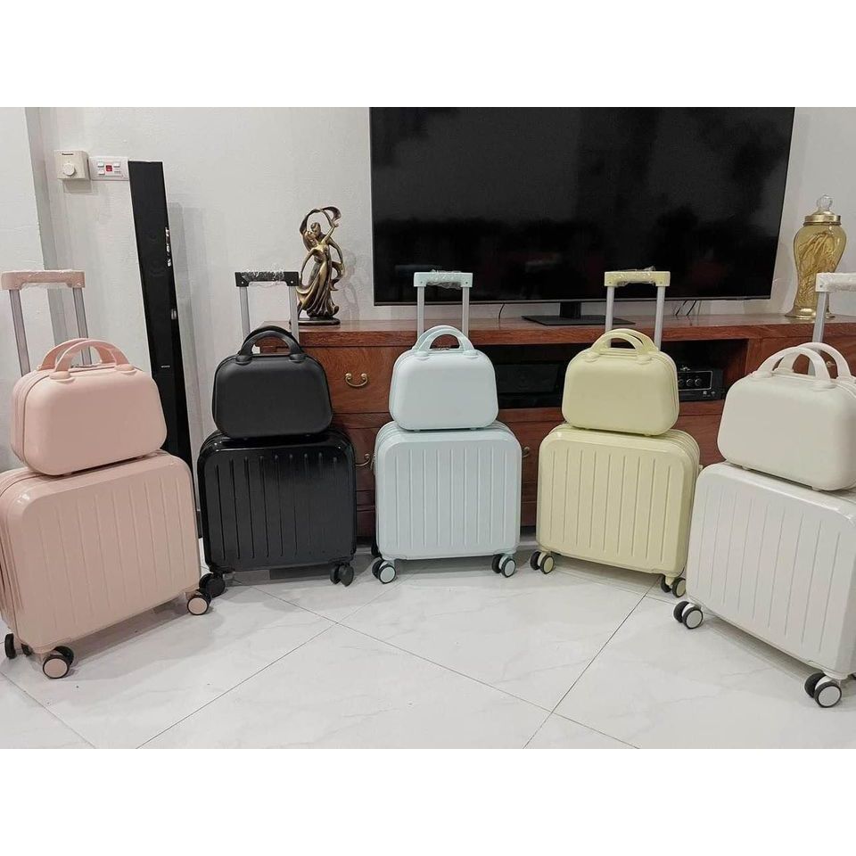 Vali kéo dẻo pp du lịch size 20/24 28 inch (cực đại) xoay 360 độ, tiện ...