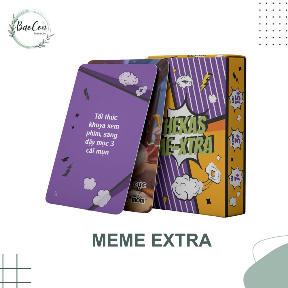 [MEME] Bộ bài MEME EXTRA, bộ bài Meme mở rộng với các tình huống mới ...