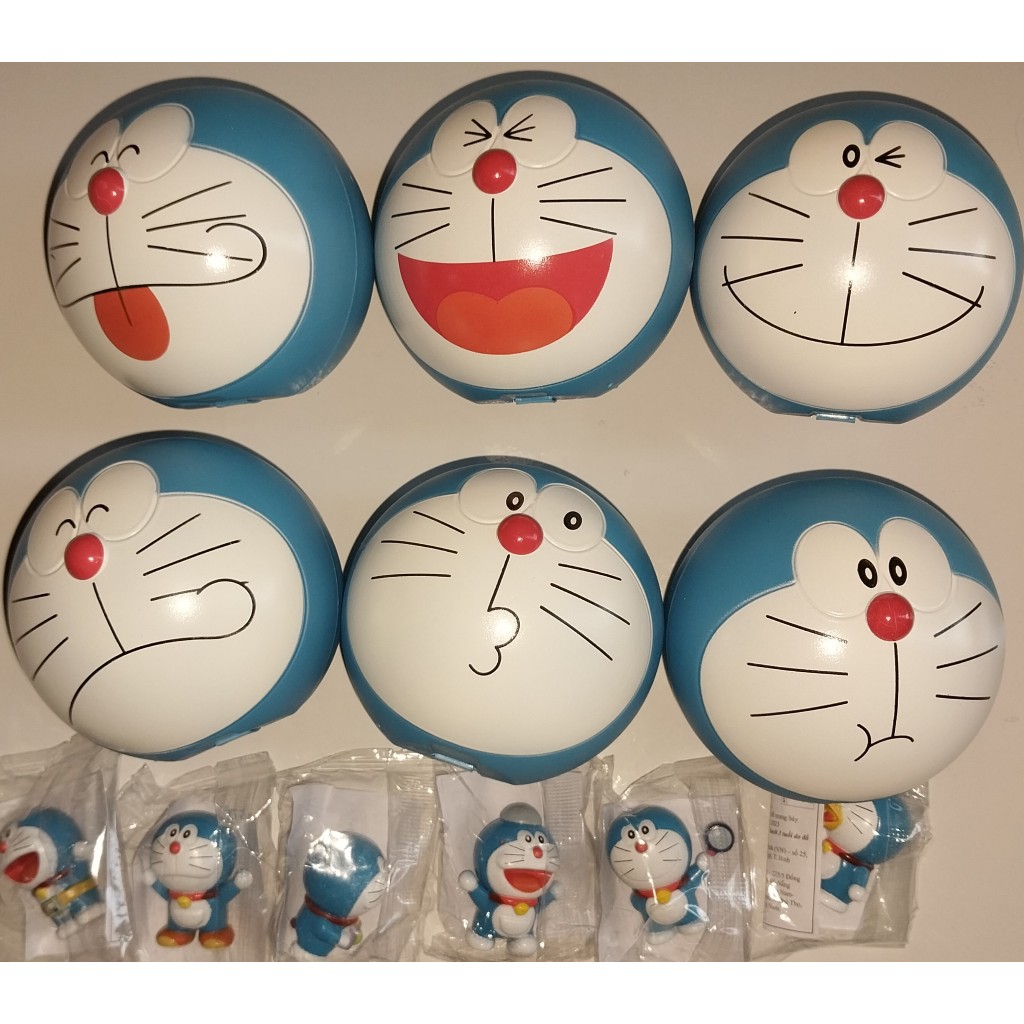 Doraemon Lotte Series 5 full set | Shopee Việt Nam