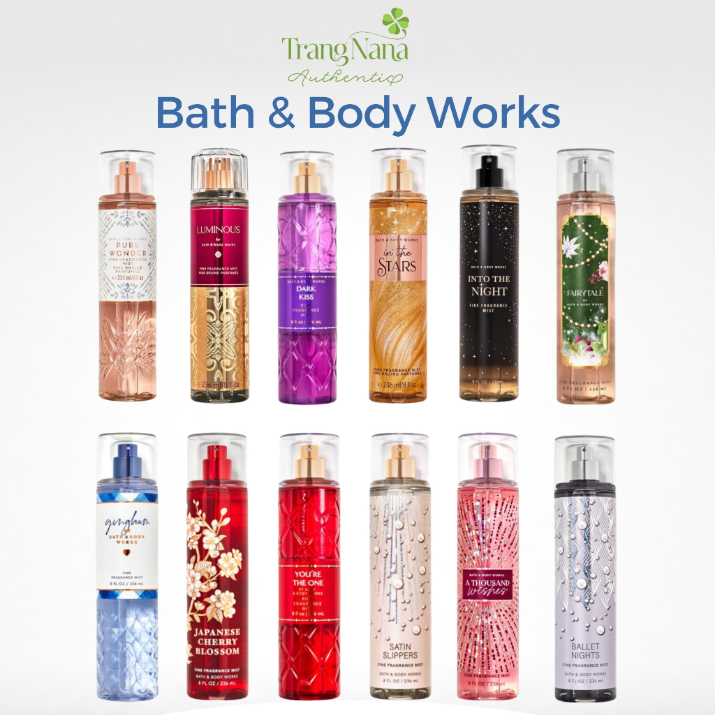[ MUA 1 CHAI 236ML TẶNG 1 CHAI BODY MIST 10ML ] Body Mist Bath And Body ...