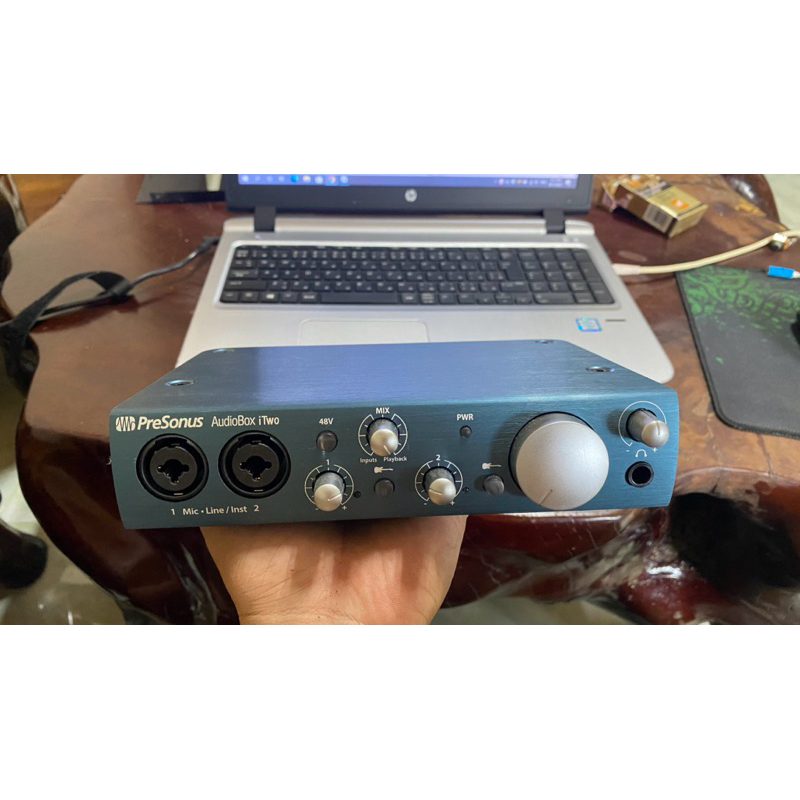 Sound Card Presounus Itwo tặng kèm phần mềm Smaart V9 , sử dụng cho mic ...