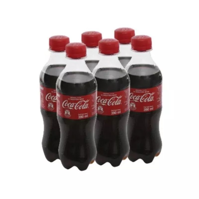 Lốc 6 chai coca 390ml | Shopee Việt Nam