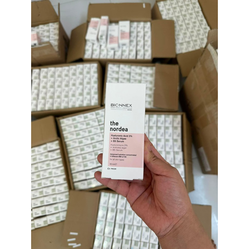 Tinh Chất Phục Hồi Cho Da Tổn Thương Bionnex The Nordea Hyaluronic Acid 2% + Artic Algae + B5 ...