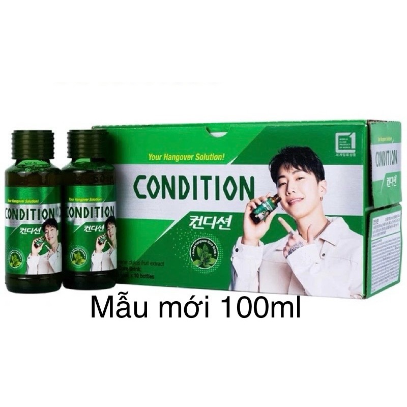[Hộp 10 chai] Nước giải rượu Condition 100ml Hàn Quốc | Shopee Việt Nam