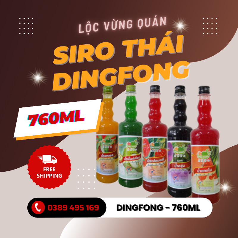 Siro DingFong, Syrup DingFong, KingFong, Siro Trái Cây, Siro Thái ...
