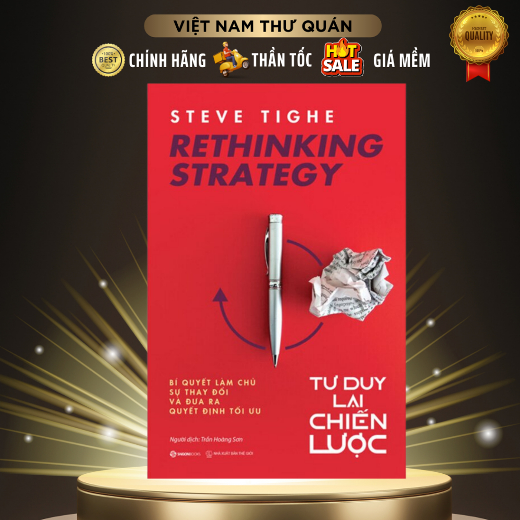 Sách - Rethinking strategy – Tư duy lại chiến lược - SaiGonBooks | Shopee Việt Nam