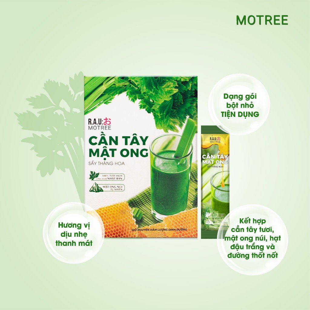 Cần tây mật ong MOTREE Detox Cơ Thể - hộp 14 gói | Shopee Việt Nam