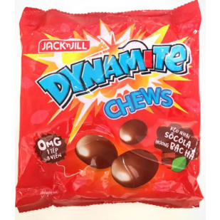 Kẹo Nhai Đỏ Chocolate 3 Viên Hương Bạc Hà Dynamite Chews Choco Mint ...