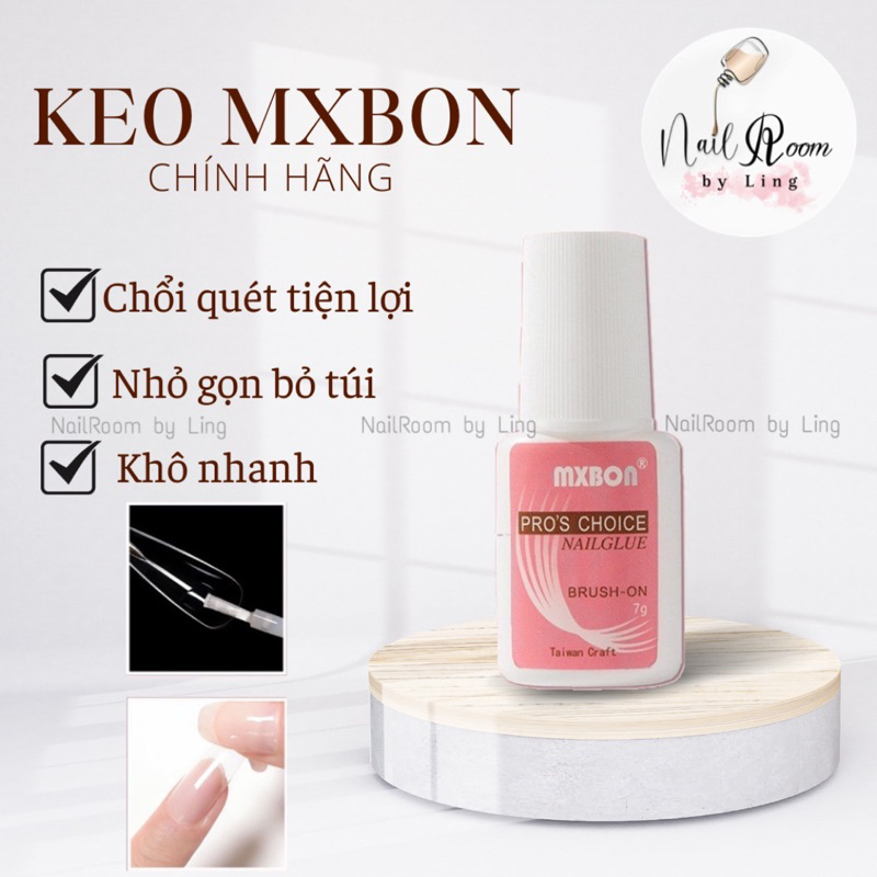 [CHÍNH HÃNG] Keo dán móng Mxbon 7g | Shopee Việt Nam