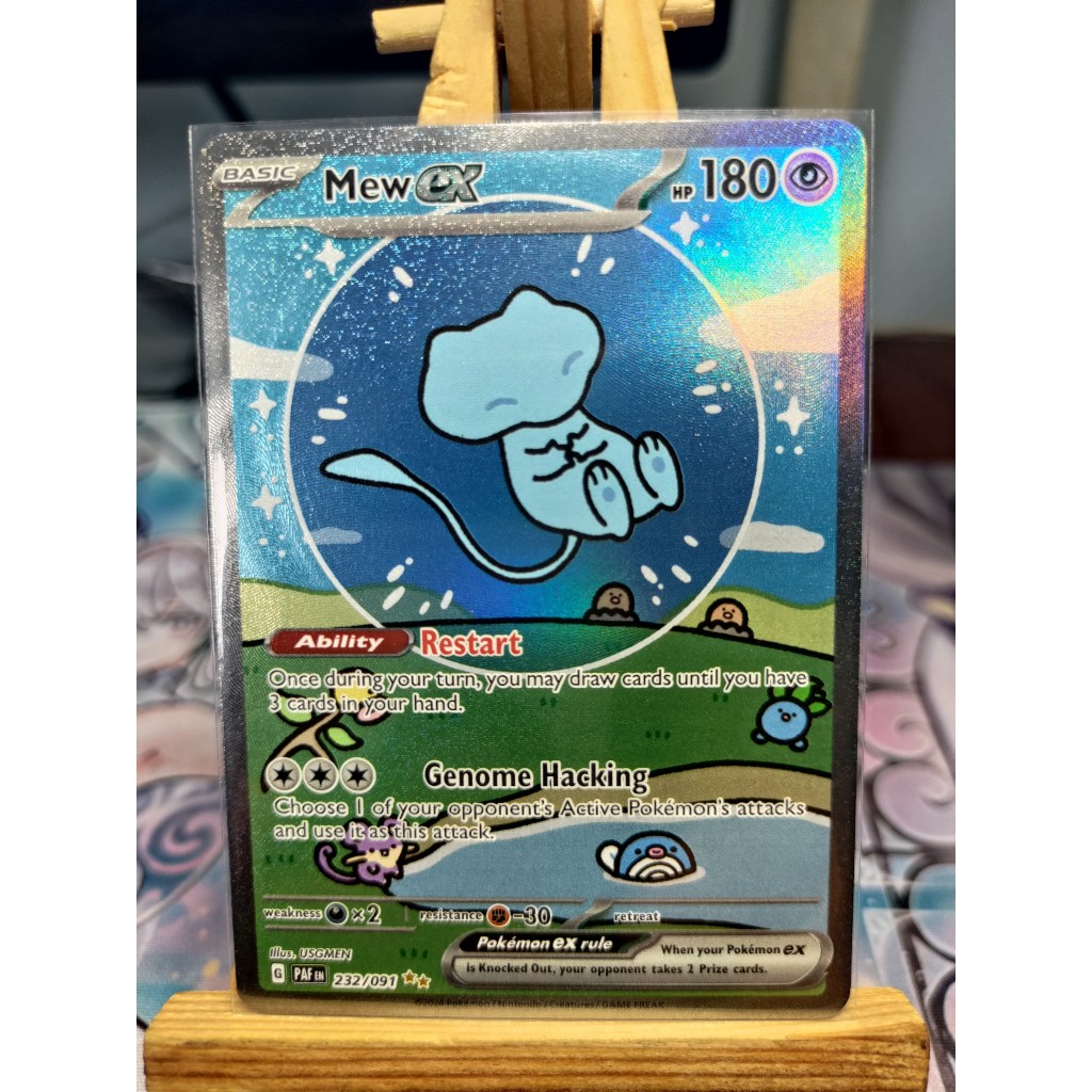 [KW2 Pokemon] [EN] Thẻ Pokemon Mew ex - 232/091 - Special Illustration ...