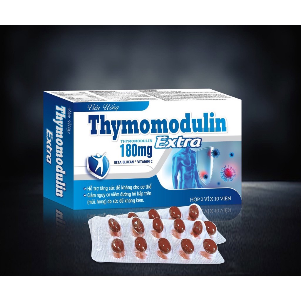 Viên uống Thymomodulin 180mg tăng cường sức đề kháng, phòng tránh bệnh ...