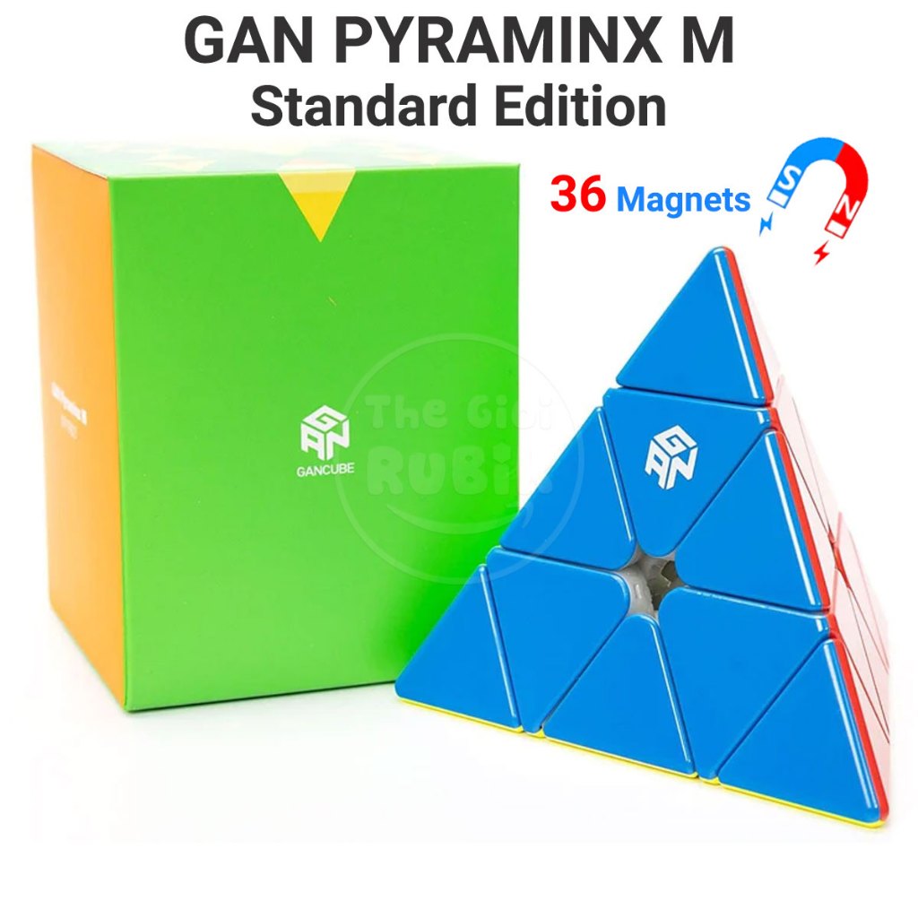 Gan Pyraminx M 3x3 có nam châm Standard, Explorer, Enhanced, UV chính ...