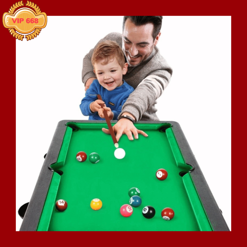 Bàn bi a cho cả gia - bộ bi da Snooker-Vip 668 | Shopee Việt Nam