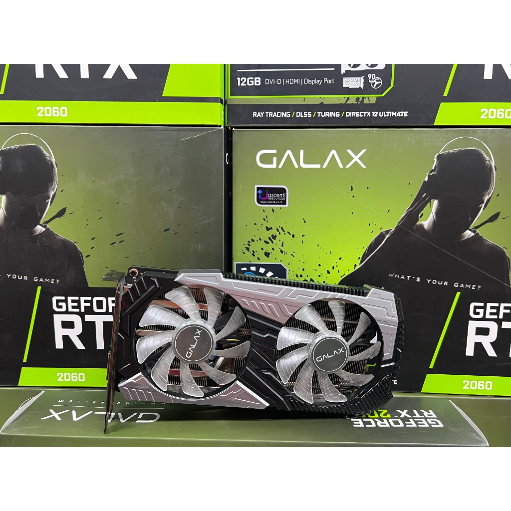VGA Galax RTX2060 12GB GDDR6 2 Fan | Shopee Việt Nam
