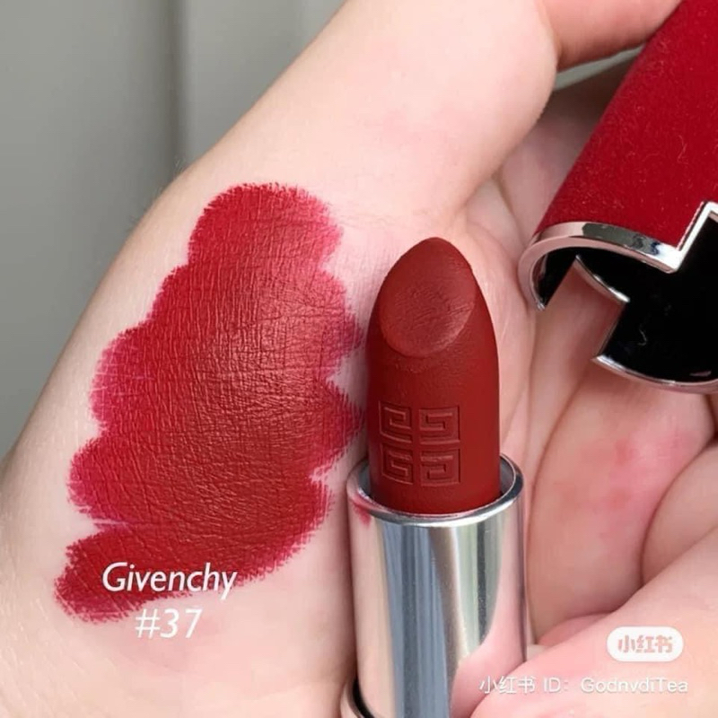 Son Givenchy 37 vỏ da sang chảnh fullsize fullbox | Shopee Việt Nam