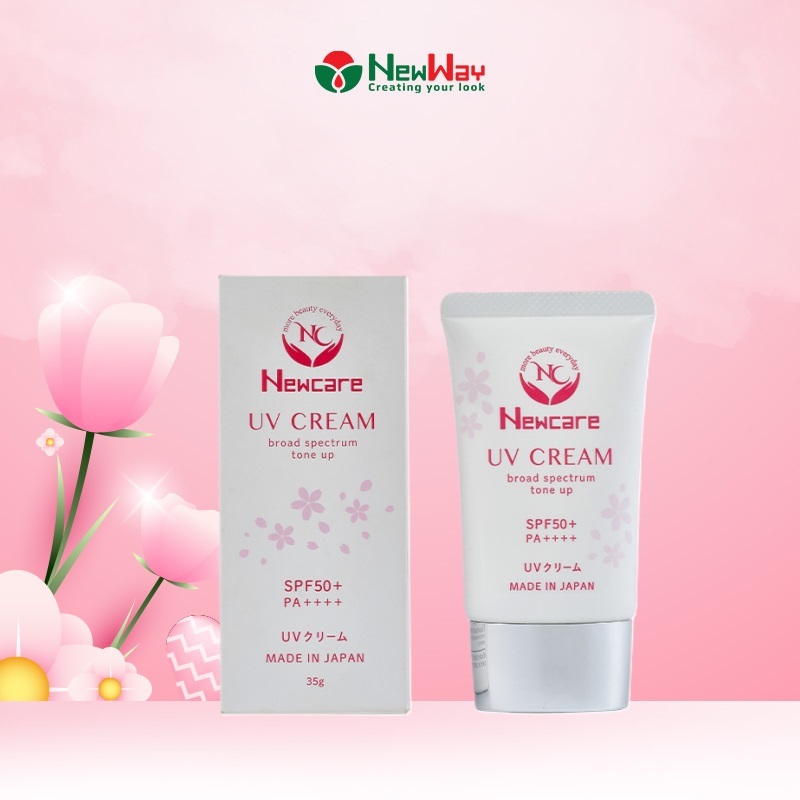 Kem chống nắng Nhật Bản Newcare UV Cream SPF50+ PA++++ 35g | Shopee Việt Nam