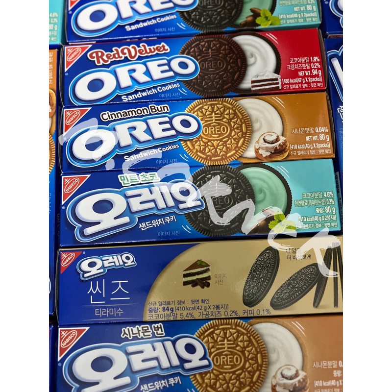 Bánh Oreo Hàn Quốc Các Vị - Mint Choco / RedVelvet / Tiramisu ...