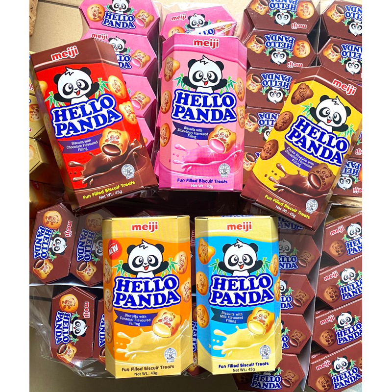 Bánh gấu Hello Panda Meiji Hộp 43g | Shopee Việt Nam