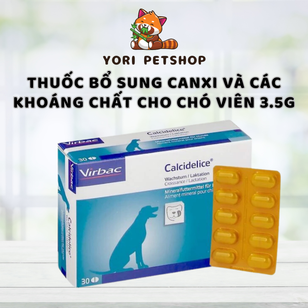 Viên Bổ Sung Canxi Và Các Khoáng Chất -Thuốc bổ sung Calci Virbac ...